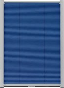 Livarno home Termoizolační roleta pro střešní okna Velux, 49,3 x 94–116 cm (modrá)