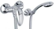 Novaservis Metalia 55 - Sprchový set s baterií, držákem a sprchovou hlavicí, chrom 55061,0