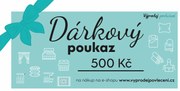 Dárkový poukaz na 500 Kč Forma poukazu: Elektronický