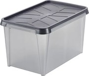 Smartstore Dry Box s víkem, 60 × 40 × 34 cm, 45 l, transparentní