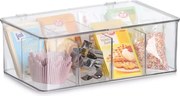 Zeller Present Organizér na čaj / úložný box, 8 přihrádek FACHER, 27,5 x 16,5 x 9,5 cm
