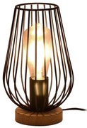 Rabalux 6915 - Stolní lampa GREMIO 1xE27/40W/230V černá