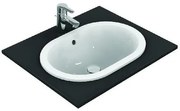 Ideal Standard Connect - Umyvadlo zápustné, 55x38 cm, s přepadem, bílá E504701