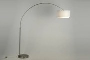 Stojací designová oblouková lampa Soffito Bianco