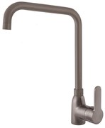 Slezák - RAV Dřezová baterie ZAMBEZI - ZA007.x/5MGK, Metal Grey kartáčovaná Připojovací hadičky - závit: 3/8"