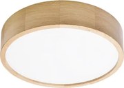 Stropní svítidlo dubové dřevo ORNO AD-PL-6292OE27SM, 3xE27, 3x24W IP20, průměr 375