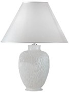 Kolarz A1340.71 - Stolní lampa CHIARA 1xE27/100W/230V bílá pr. 40 cm