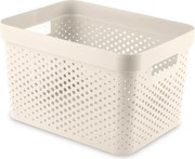 Plastový košík 27x36x22 cm Infinity Dots – Curver