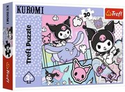 Trefl Puzzle Zábava s Kuromi 27x20cm 30 dílků