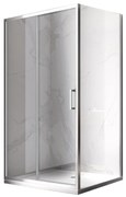 BPS-koupelny Obdélníkový sprchový kout HYD-OK103C 120x80 chrom/transparent - bez vaničky