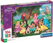 Clementoni - Puzzle 104 Disney princezny