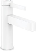 Hansgrohe Finoris, umyvadlová baterie 100, s výpustí Push-Open, EcoSmart, bílá matná, 76010700