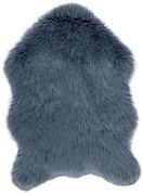 Modrá umělá kožešina Tiseco Home Studio Sheepskin, 60 x 90 cm