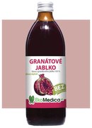 EkoMedica Granátové jablko 100% přírodní šťáva, 500 ml