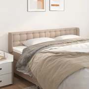 Čelo postele typu ušák cappuccino 163x16x78/88 cm umělá kůže 3118869