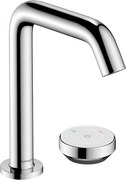 Hansgrohe Tecturis S, dvouotvorová umyvadlová baterie 150 CoolStart EcoSmart+ s odtokovou soupravou, chromová, HAN-73353000