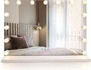 Rea Rea, Zrcadlo LED HOLLYWOOD White 80x60, HOM-12013