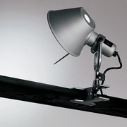 Artemide A0448W50 Tolomeo pinza, hliníková lampa s klipem, 10W LED 2700K, 23 cm