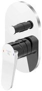 Steinberg 340 - Baterie pod omítku, pro 2 spotřebiče, chrom 340 2103 3