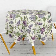 Ervi Gobelínový ubrus na stůl kulatý - Šeříková elegance