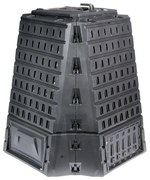 Kompostér, 900 l, černá