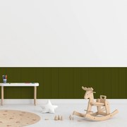 PIPPER. Textilní samolepící tapeta - Obdélník - Khaki barva Barva: Tmavá, Velikost: 60cm