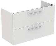 Ideal Standard i.Life A - Skříňka pod umyvadlo, 100x44x63 cm, 2 zásuvky, matná bílá T5257DU