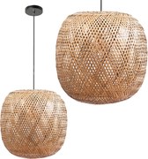 Toolight Natural, závěsné svítidlo 1xE27 APP1326-1CP, přírodní hnědá, OSW-05368