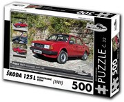 Puzzle č. 32, Škoda 125 L Pravostranné řízení (1989) 500 dílků