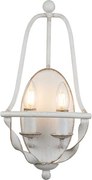 Elstead BRADBURY nástěnná Farmhouse lampa 2xE14 antická bílá