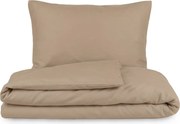 Kvalitex Ložní bavlněné povlečení béžové 1x 200/200, 2x 70/90cm