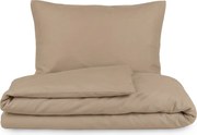 Kvalitex Ložní bavlněné povlečení béžové 1x 220/200, 2x 70/90cm