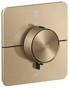 Axor ShowerSelect ID - Termostatická baterie pod omítku, pro 2 spotřebiče, kartáčovaný bronz 36754140