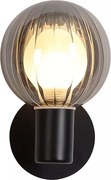 Searchlight 30506BK Nástěnné svítidlo LUMINSPHERE černé IP44