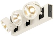 SLV Kalu, bílá LED bodovka, 3x10W 60° LED 3000K, výška 16,5cm