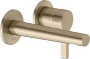Keuco Edition 400 - Umyvadlová baterie pod omítku, 2-otvorová instalace, kartáčovaný bronz 51516030201
