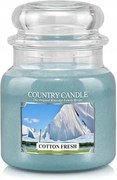 Střední svíčka Cotton Fresh Country Candle