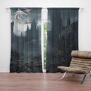 Sablio Závěs Zaklínač Hrad: 2ks 140x250cm