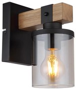 Brilagi - Nástěnná lampa VISTA 1xE27/60W/230V dub