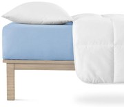 Modré napínací prostěradlo jersey 120x200 cm Boxspring – Andrea Simone