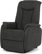 Polohovací křeslo šedé, elektrické TV-L8963 GREY2