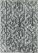 Koberec Koberec do obývacího pokoje v moderním stylu, omyvatelný koberec 150 x 80 cm tmavě šedý