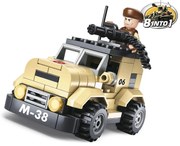 Sluban Army 8into1 M38-B0587A Hlídkový vůz