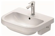 Duravit 24035500002 - Zápustné umyvadlo D-CODE 55x45,5 cm keramika/lesklá bílá