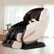Relax na MAX Masážní křeslo Relax K002 Barva: Bílá/hnědá
