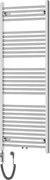 Mexen Mars, elektrické topné těleso 1500x600 mm + topná tyč 600 W, chromová, W110-1500-600-2600-01