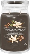 Yankee Candle vonná svíčka Signature ve skle velká Vanilla Bean Espresso 567g