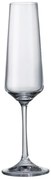BOHEMIA CORVUS SKLENICE NA ŠAMPAŇSKÉ 160ML SADA 6 KS