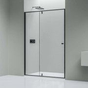Sprchové dveře NT606 FLEX - 6mm sklo - Nano ochrana - pevný panel - různé barvy a šířky