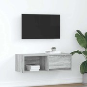 TV skříňka šedá sonoma 80x31x25,5 cm kompozitní dřevo